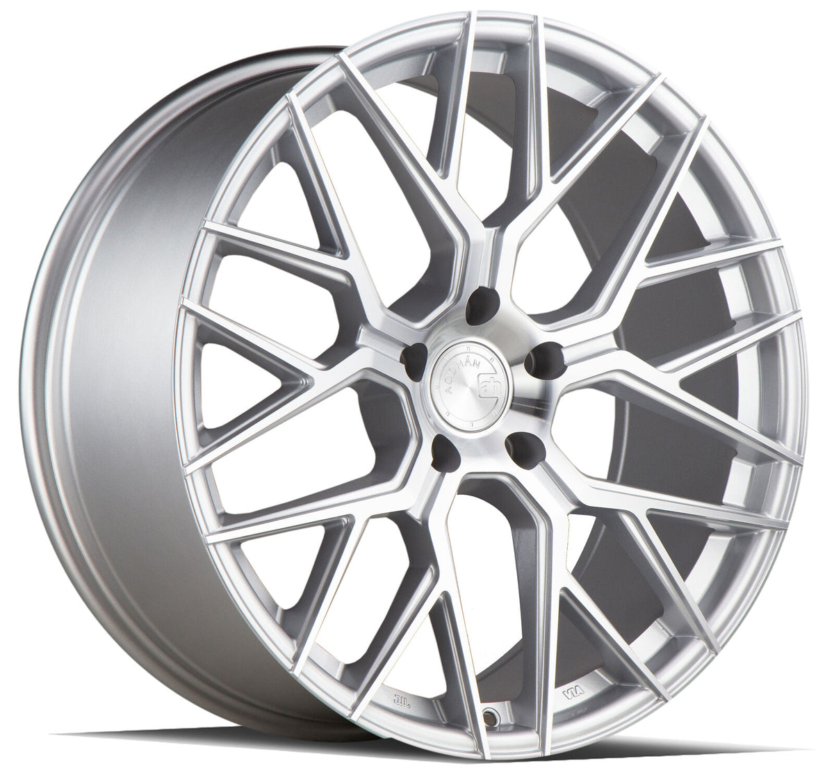 20x9 Aodhan AFF9 5x114.3 +30 Flow Forged Machined Silver Wheels (Set o – eurowheelsusa