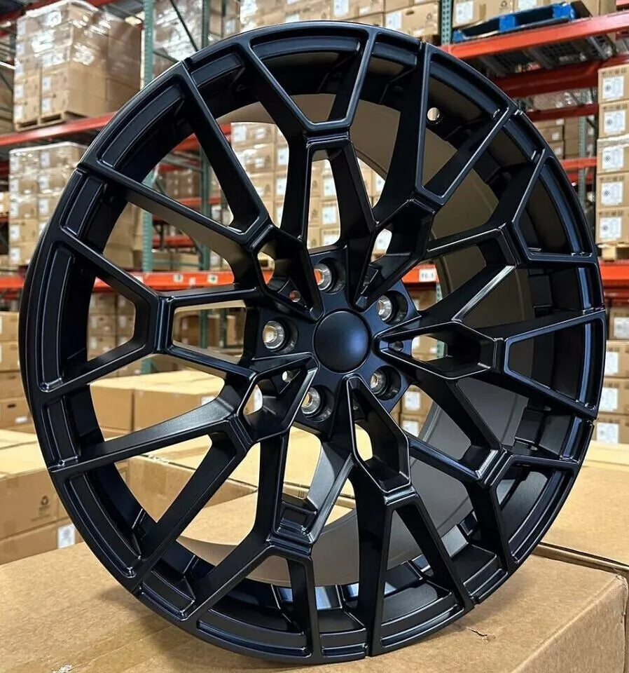 19x8 / 19x9 Wheels For BMW 325 328 330 335 428 430 Z4 Black 5x120 Rims ...