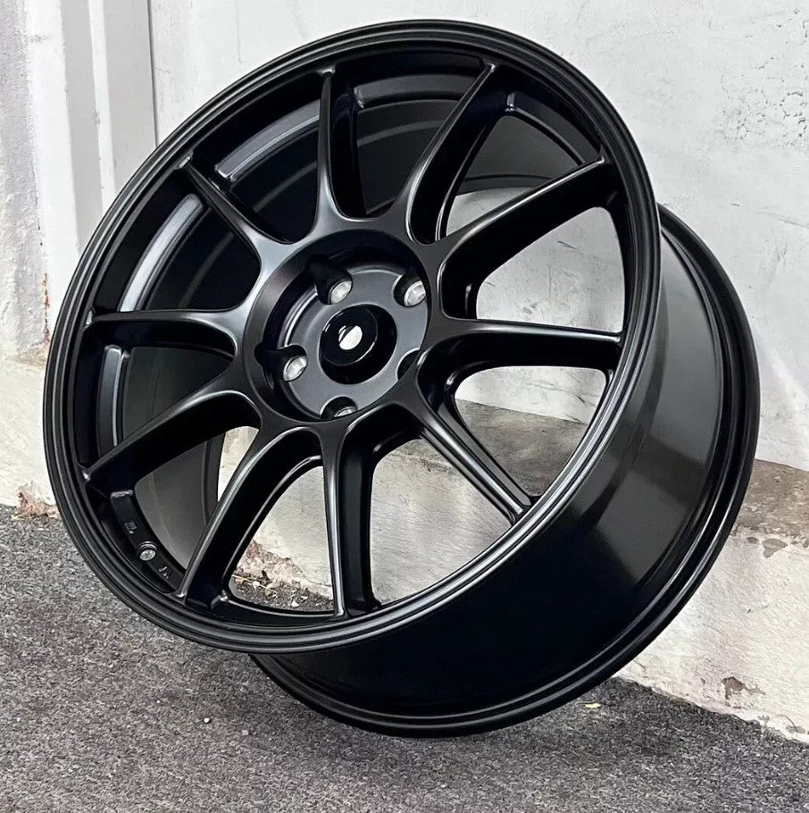 (4 PCS ) 15" HART STYLE SATIN BLACK RIMS WHEELS 4X100 FIT 1980-2005 HO ...
