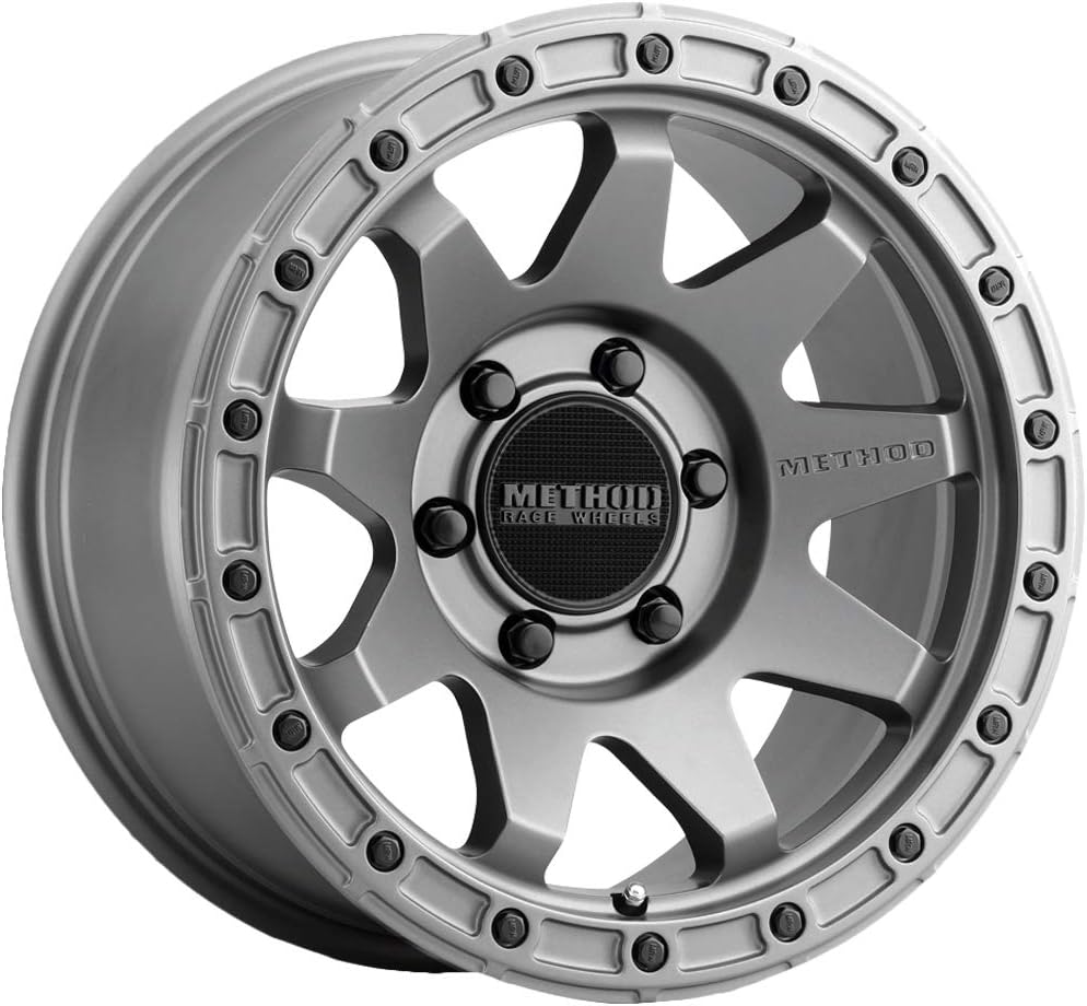 Method Race Wheels MR317 Titanium Wheel with Aluminum (18 x 9. inches ...