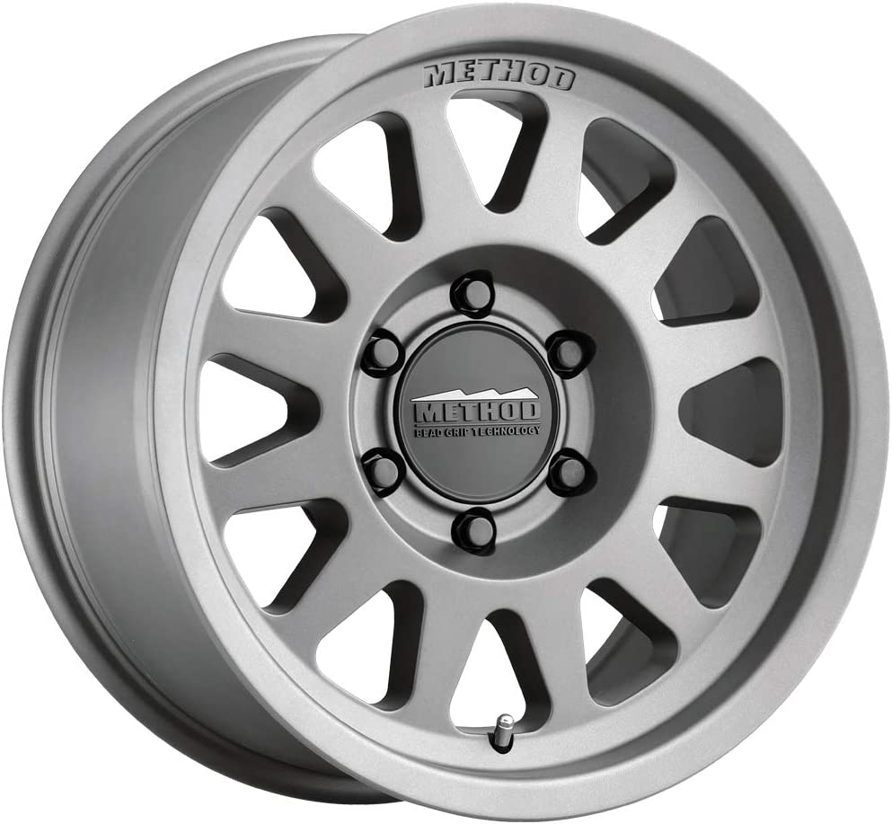 Method Race Wheels MR704 HD Bead Grip Titanium Wheel with Aluminum (17 ...