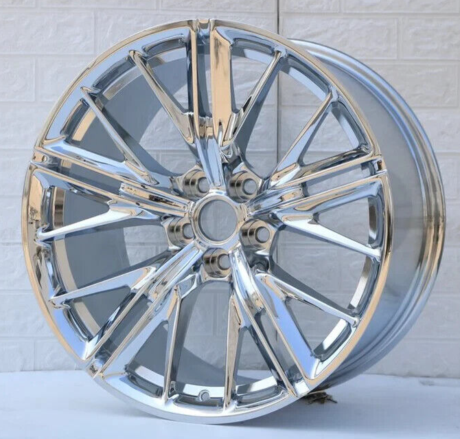 20" Chrome Wheels Fit Chevy Camaro 20x10 / 20x11 Chevrolet ZL1 Style R ...