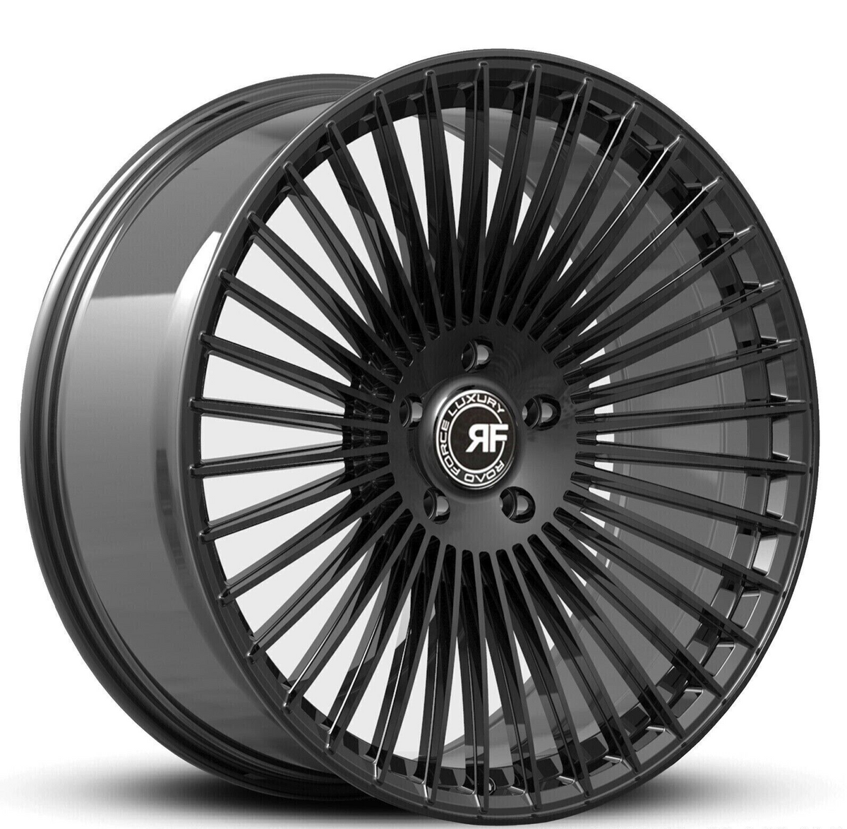 22” RF35 BLACK STAGGERED CONCAVE WHEELS FOR BMW G06 X6 M50i XDRIVE 40i ...