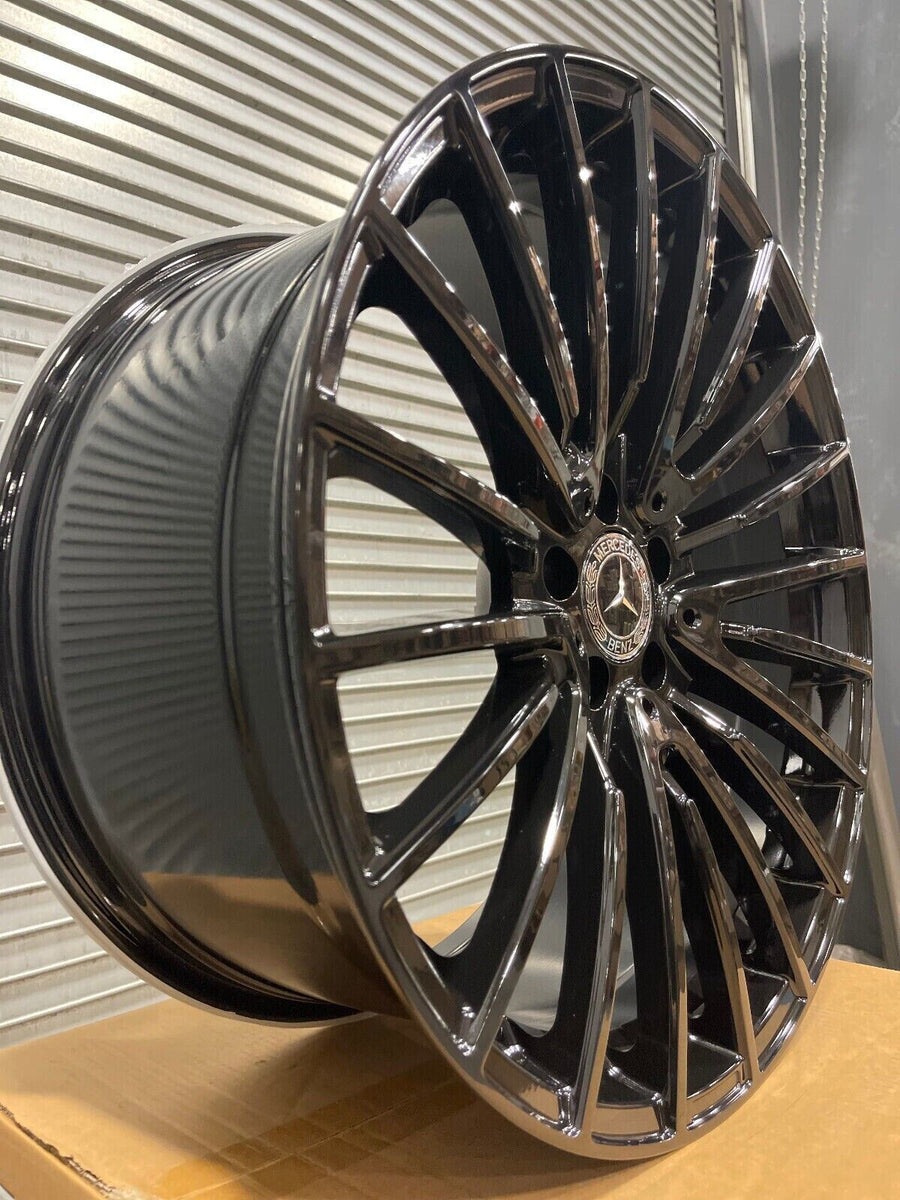 20x8.5 / 20x9.5 Wheels For Mercedes S600 S550 S450 S63 CL500 CL550 20 ...