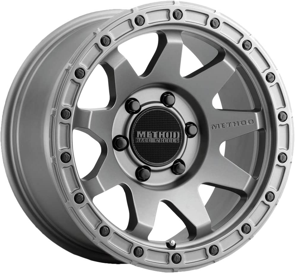 Method Race Wheels MR317 Titanium Wheel with Aluminum (17 x 8.5 inches ...