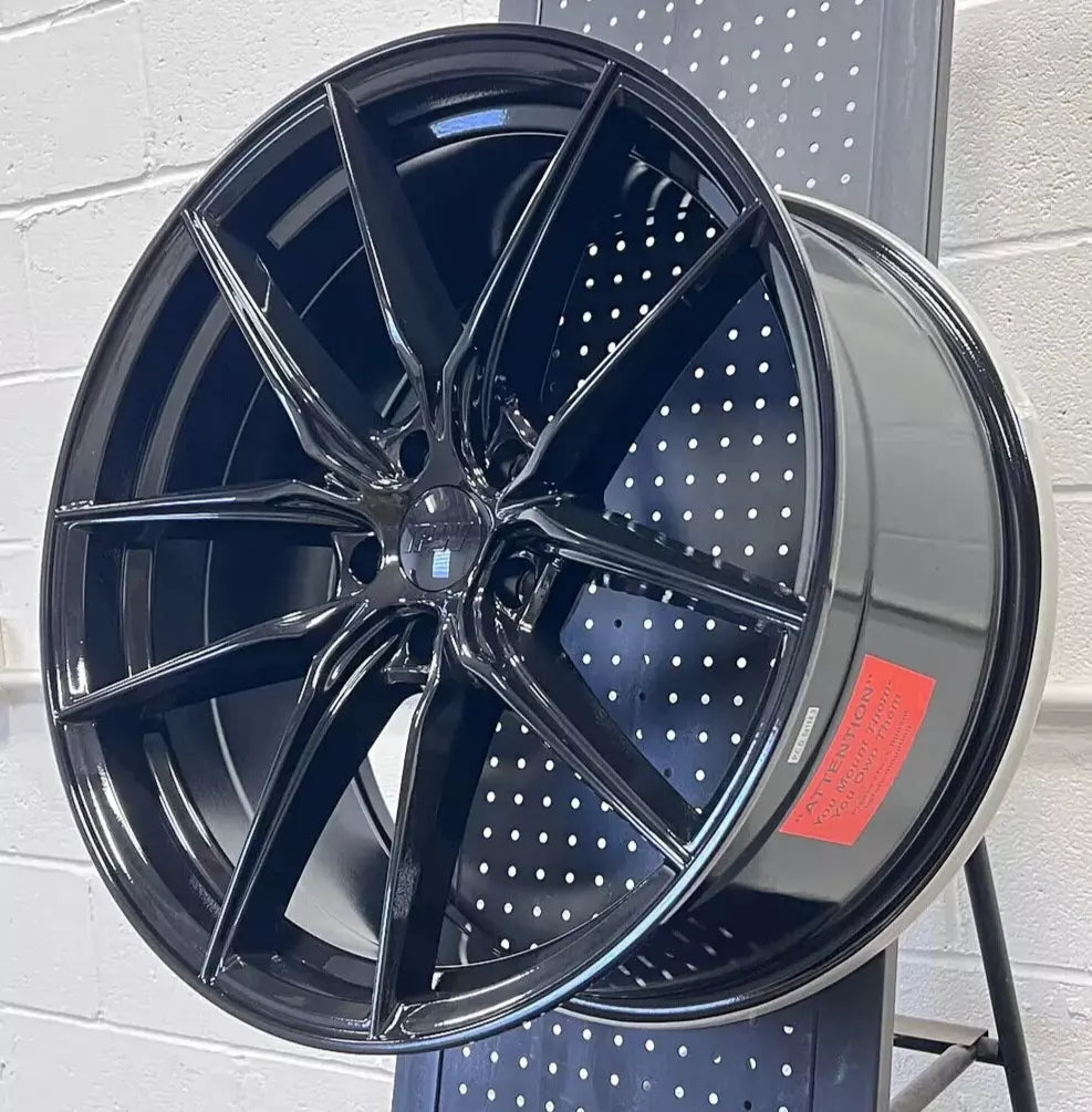 18" IPW 1502 BLACK RIMS WHEELS FOR TOYOTA CAMRY AVALON ACCORD CIVIC RA ...