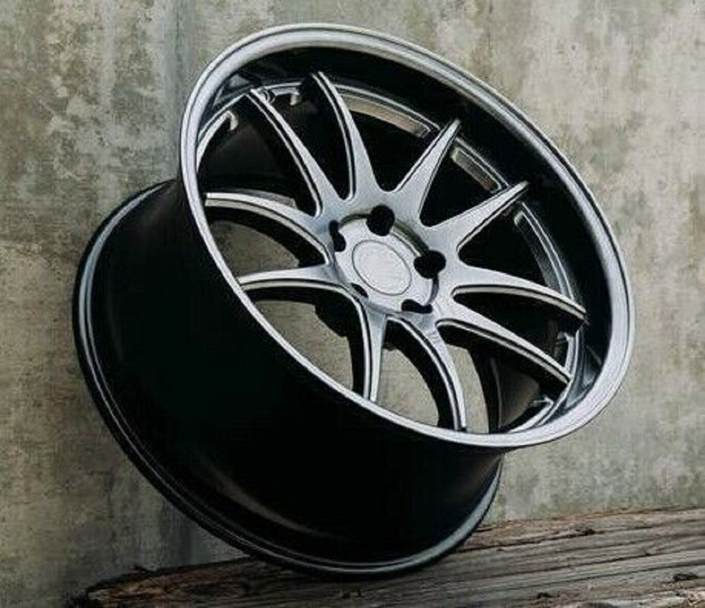 AODHAN DS02 Wheels 19x9.5 5x114.3 +35 Hyperblack 19 Inch Rims Set 4 ...