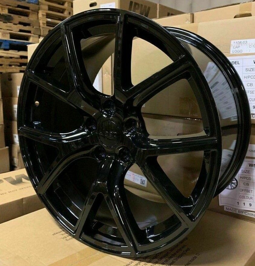 22" Trackhawk Style Wheels For Jeep Grand Cherokee Laredo Commander Ov ...