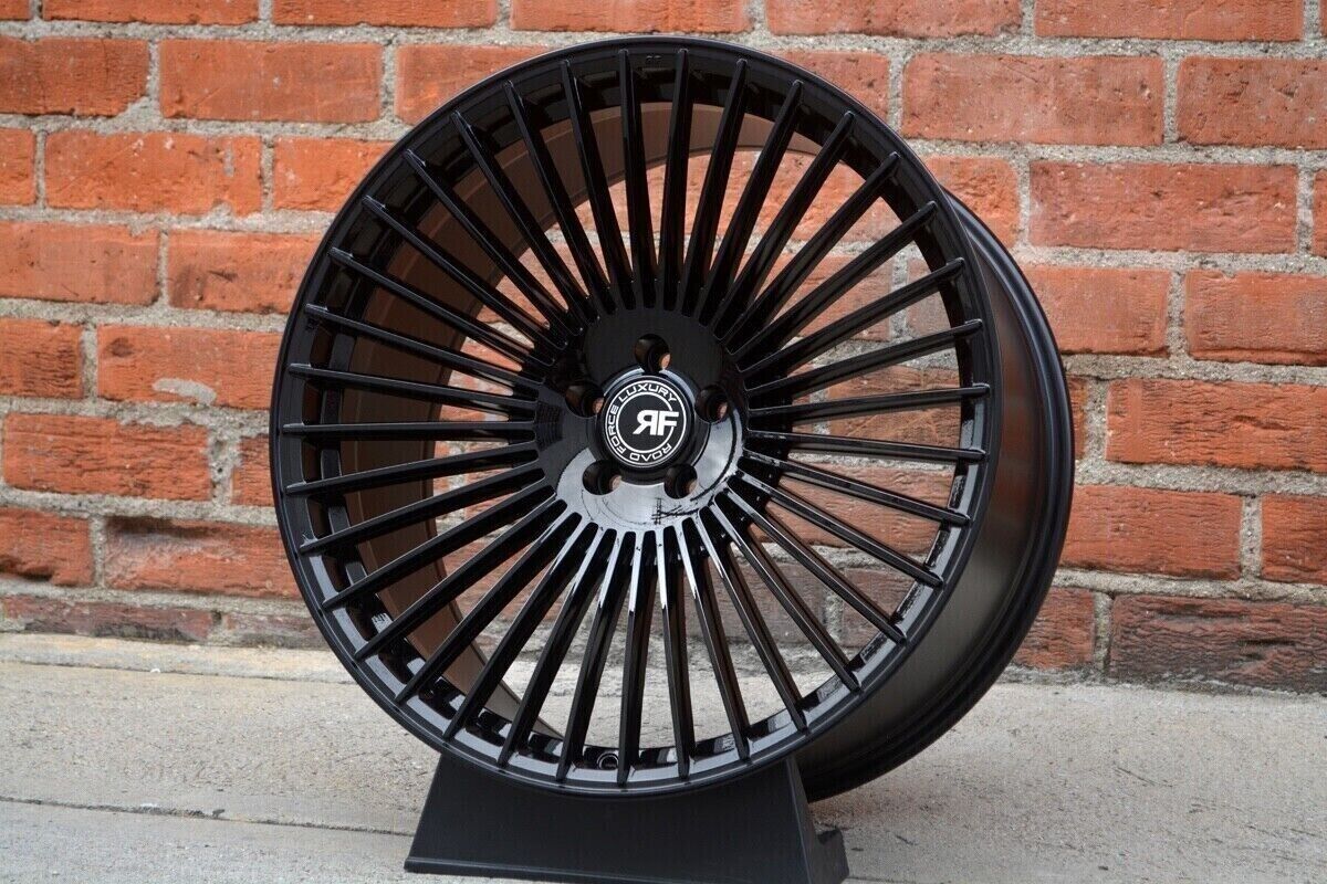 22” RF35 GLOSS BLACK CONCAVE WHEELS RIMS FOR BMW G15 840 850 22X9 / 22 ...