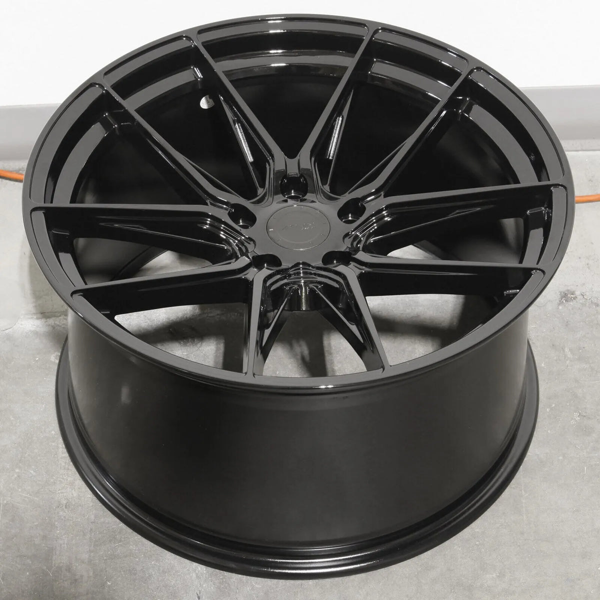 MRR GF13 GLOSS BLACK WHEELS RIMS 19X8.5 20X11 FOR CORVETTE C8 STINGRAY ...