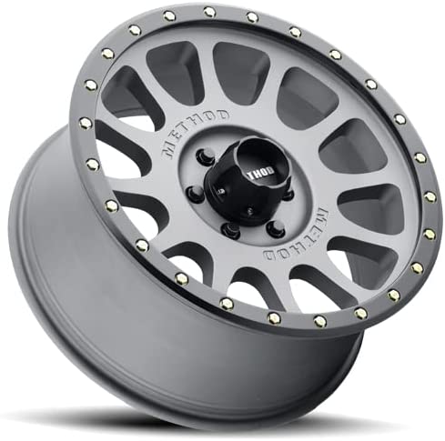 Method Race Wheels MR305 NV Titanium-Matte Black Lip Wheel with Alumin ...