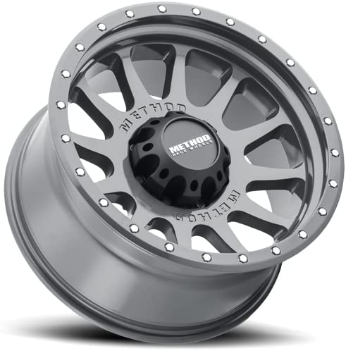 Method Race Wheels MR605 NV Gloss Titanium Wheel with Aluminum (20 x 1 ...