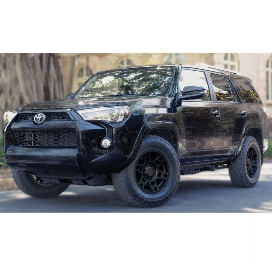 SET (4) 17x7 Wheels Fits Toyota Truck 4Runner Sequoia FJ TRD Matte Bla ...