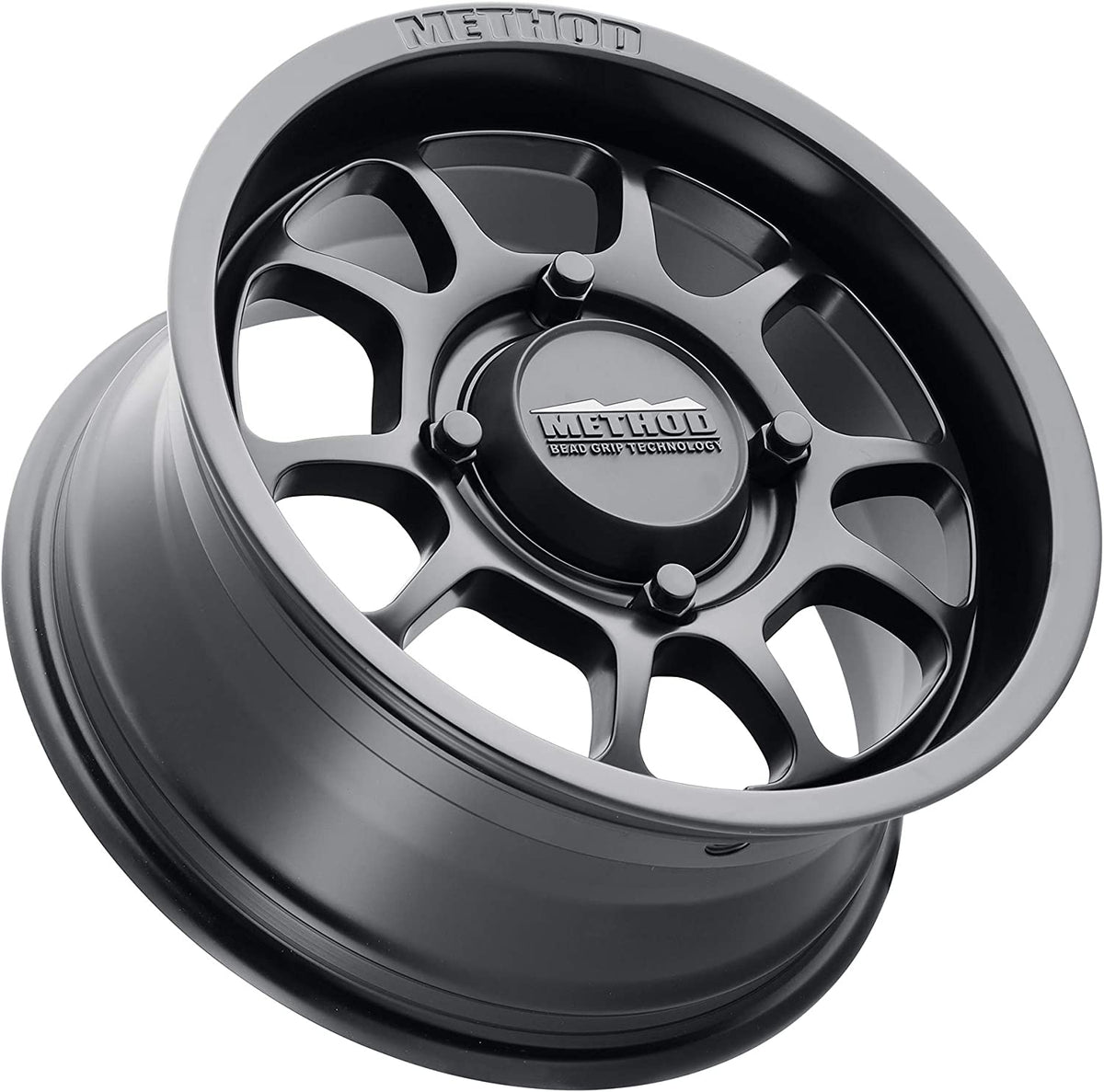 Method Race Wheels 409 Matte Black 14x7" 4x156", 13mm offset 4.5" Back ...