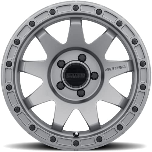 Method Race Wheels MR317 Titanium Wheel with Aluminum (17 x 8.5 inches ...