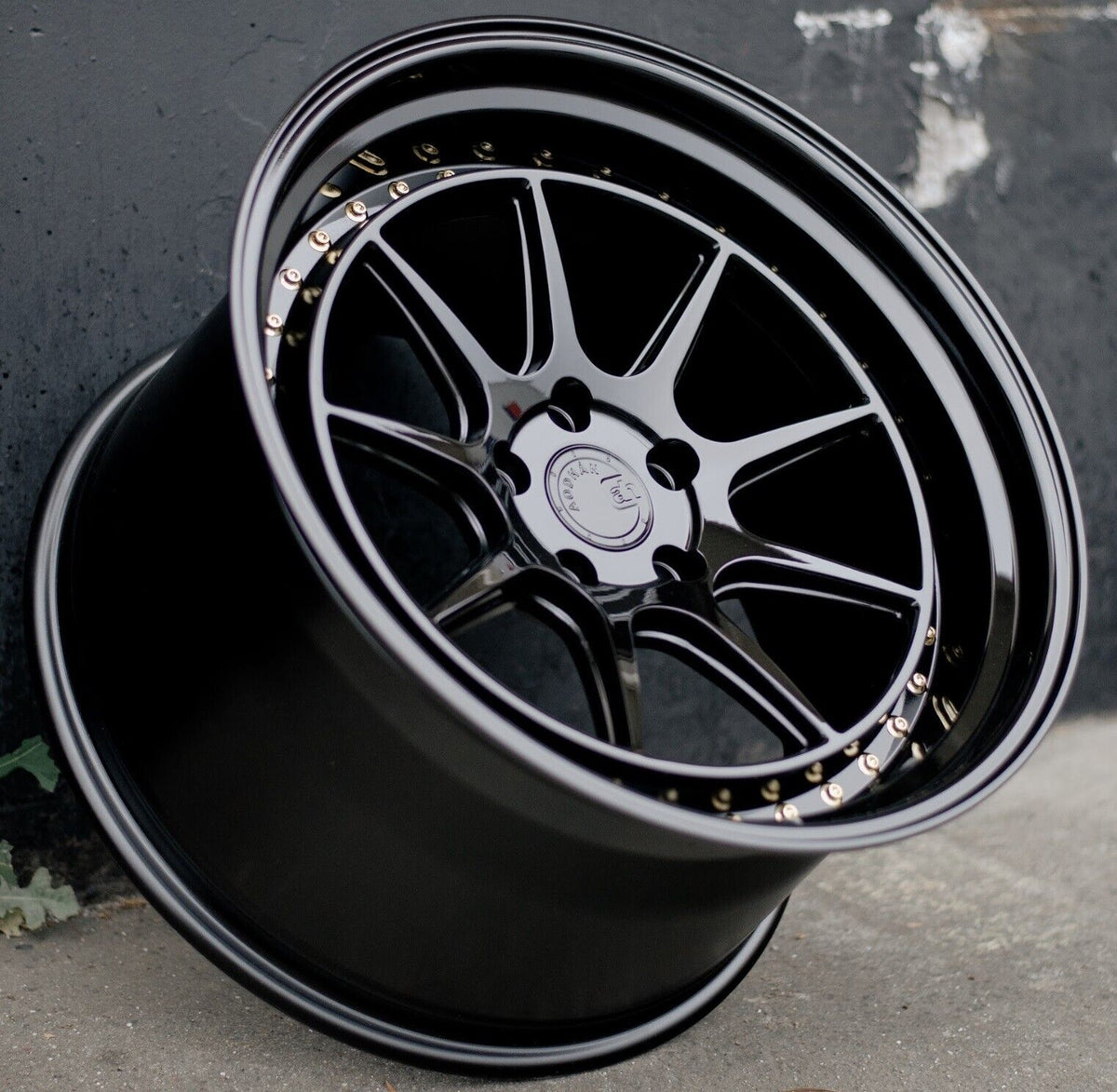 4 PCS 18x10.5 5x114.3 +22 Aodhan DSX Gloss Black 18 Inch Concave Wheel ...