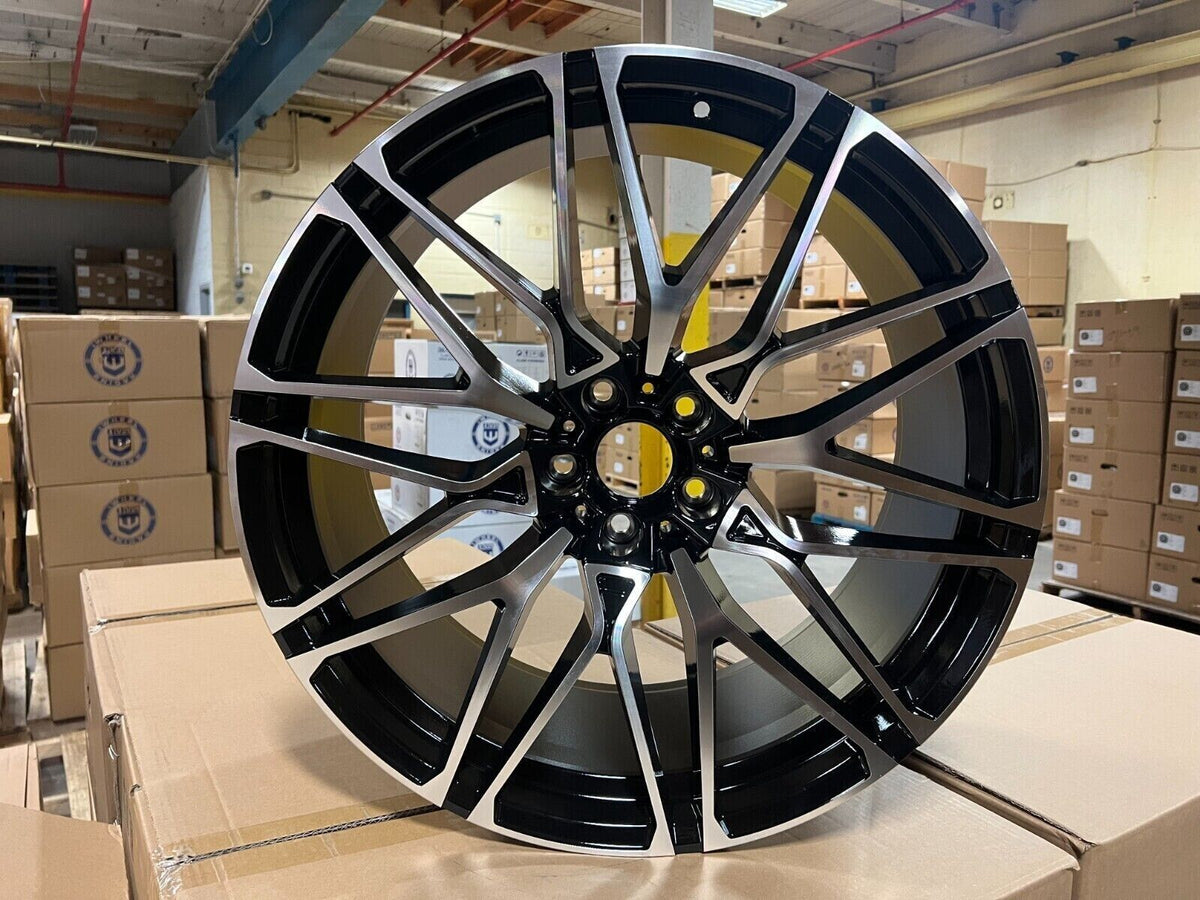 22” STAGGERED WHEELS RIMS FOR BMW G12 7 SERIES 740 750 760 2016 - 2023 ...