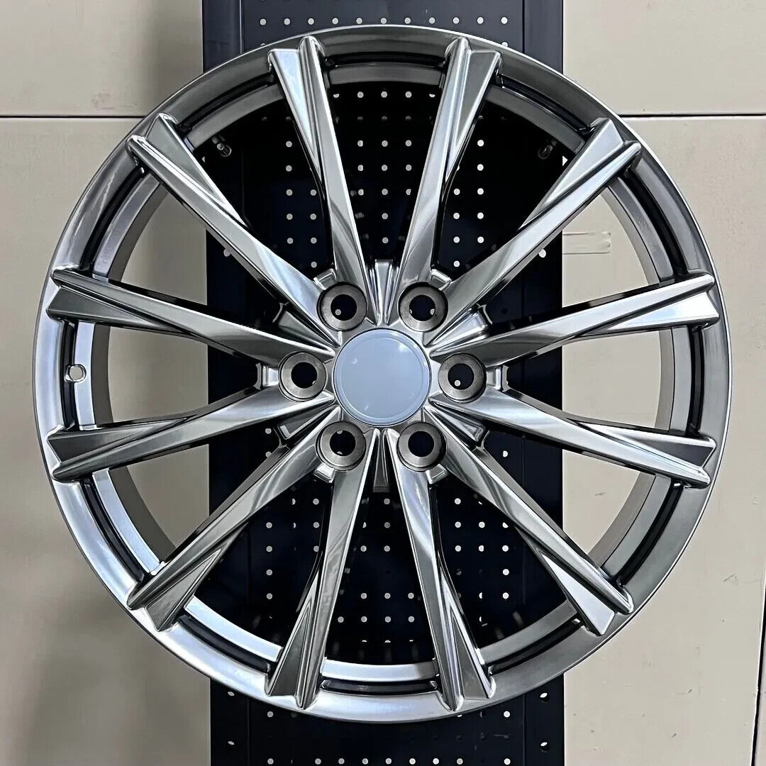 22" LX STYLE HYPER DARK WHEELS RIMS FITS NEW 2023+ LEXUS LX600 J300 CB ...