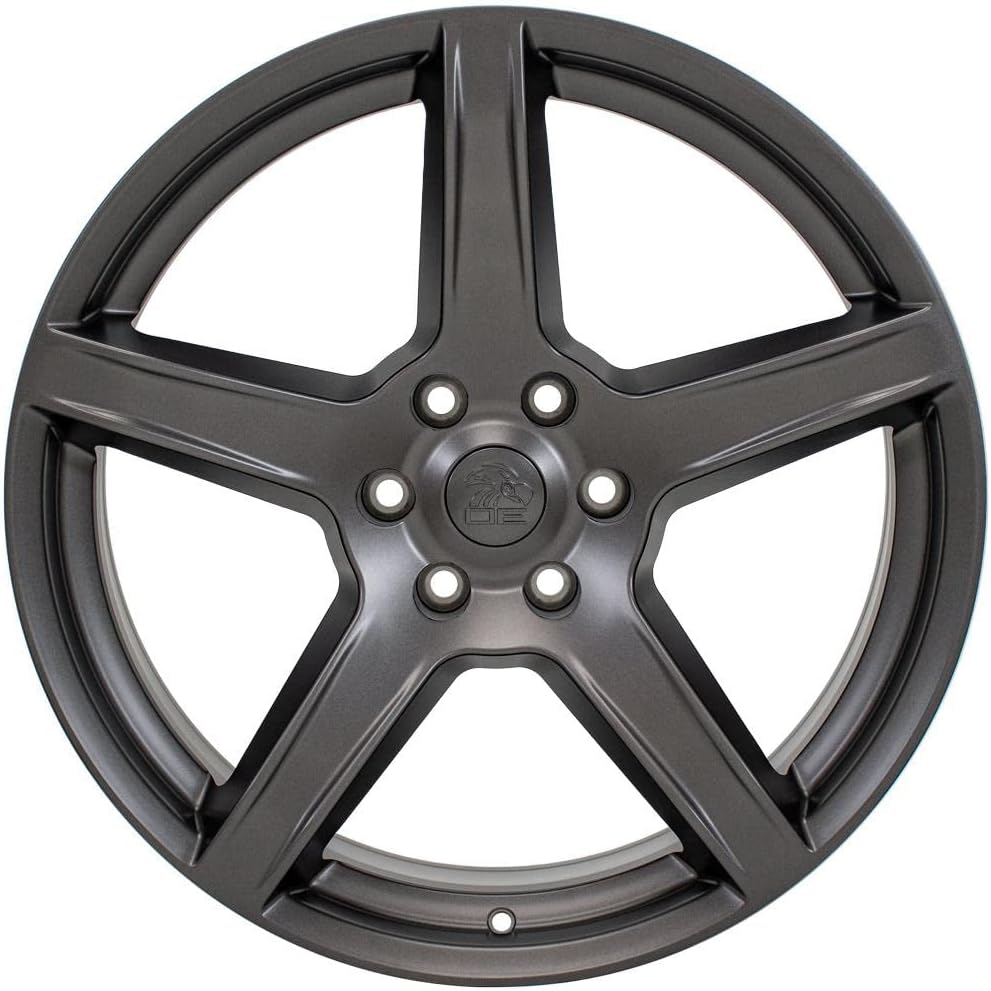 OE Wheels LLC 22 inch Fits 6 Lug Ram, Jeep Wagoneer DG22 Satin Gunmeta ...