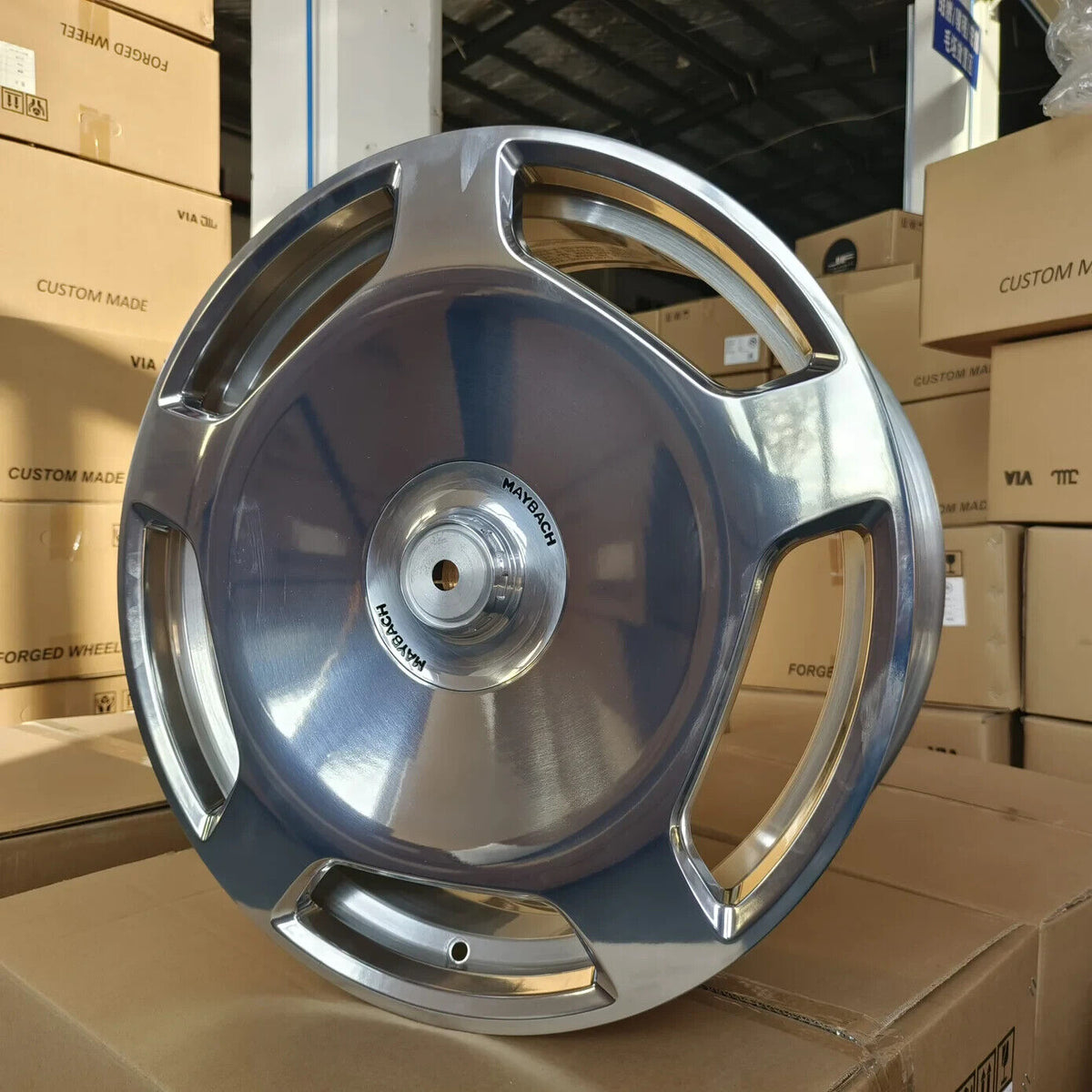 20" Wheels For Mercedes S500 S560 S550 Maybach Style 20x8.5 / 20x9.5 S ...