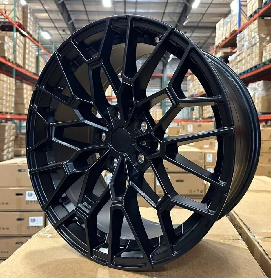 19x8 / 19x9 Wheels For BMW 325 328 330 335 428 430 Z4 Black 5x120 Rims ...