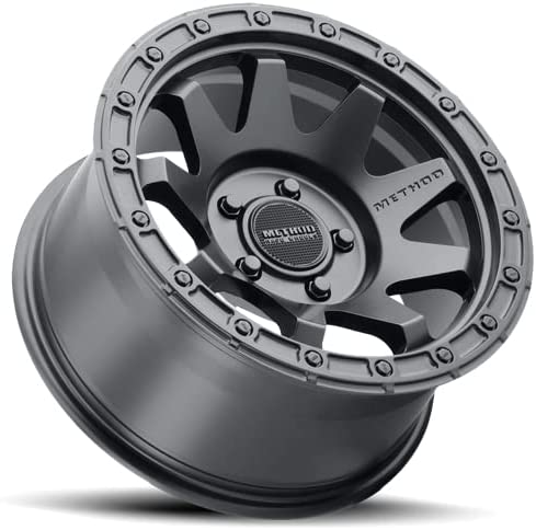 Method Race Wheels MR317 Matte Black Wheel with Aluminum (17 x 8.5 inc ...
