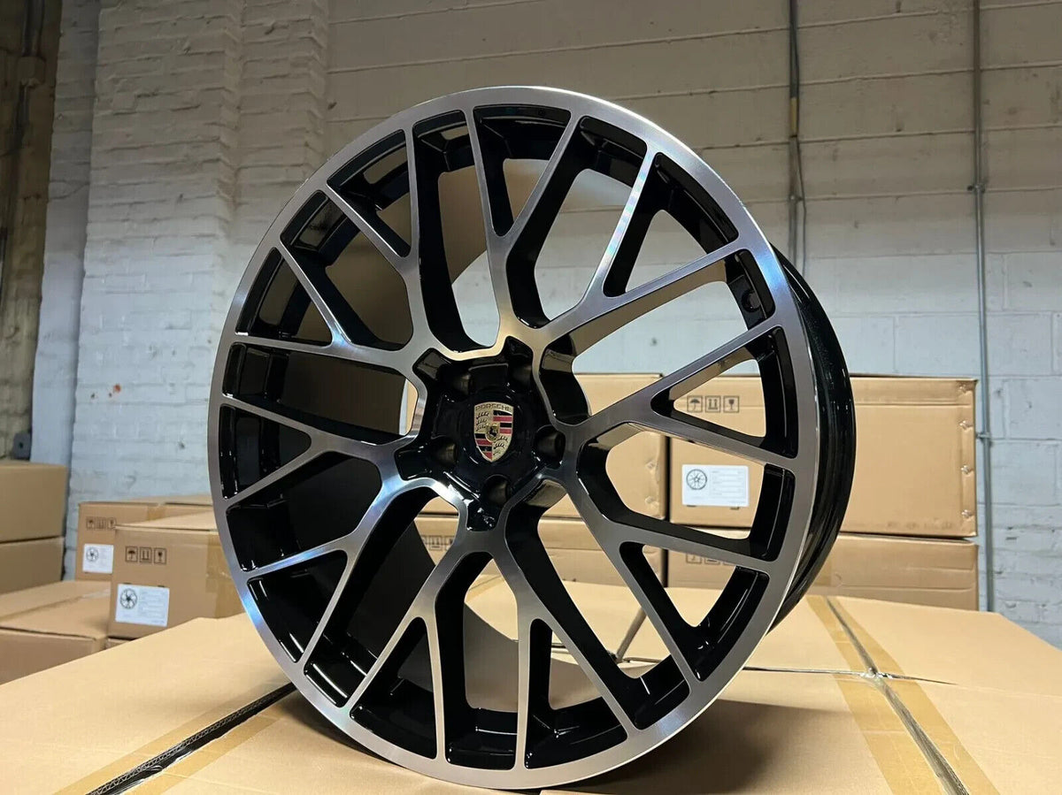 20x9 / 20x10 Staggered Wheels Set For PORSCHE MACAN Turbo S 20" Rims S ...