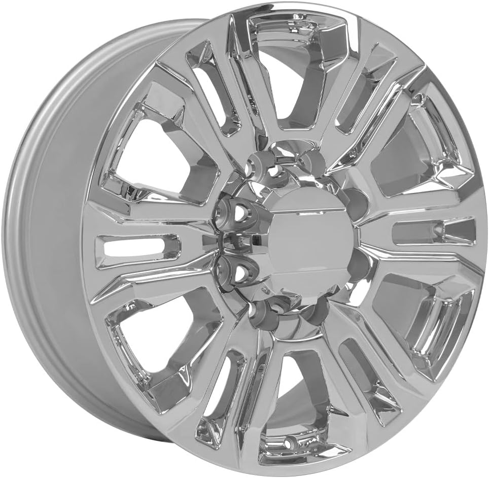 OE Wheels LLC 20 inch Fits 8x165.1 GM Trucks CV70A Chrome Wheel Hollan ...