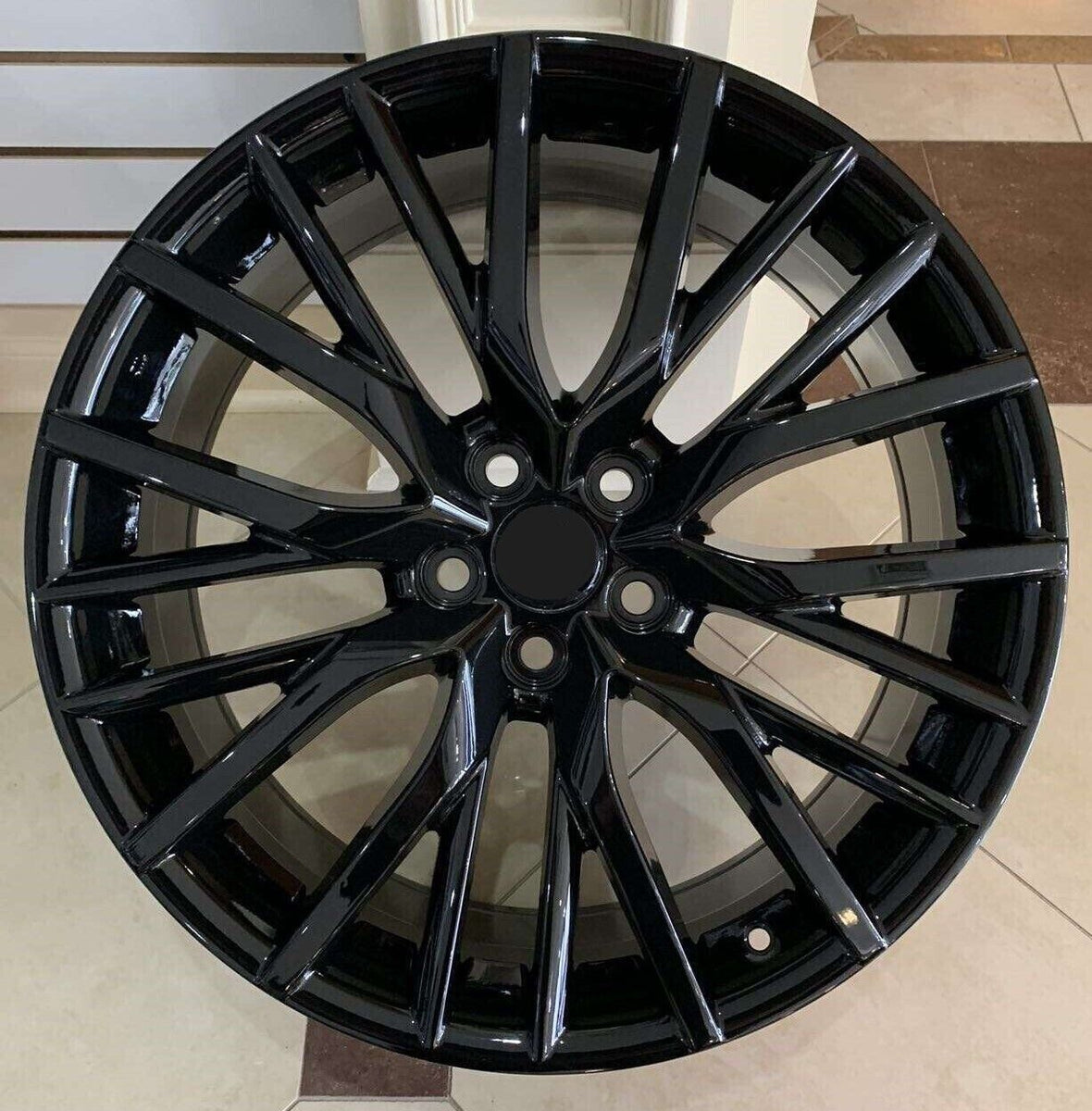 18" Wheels For Lexus GS ES GS300 ES300 ES330 ES350 18x8 5x114.3 Black ...