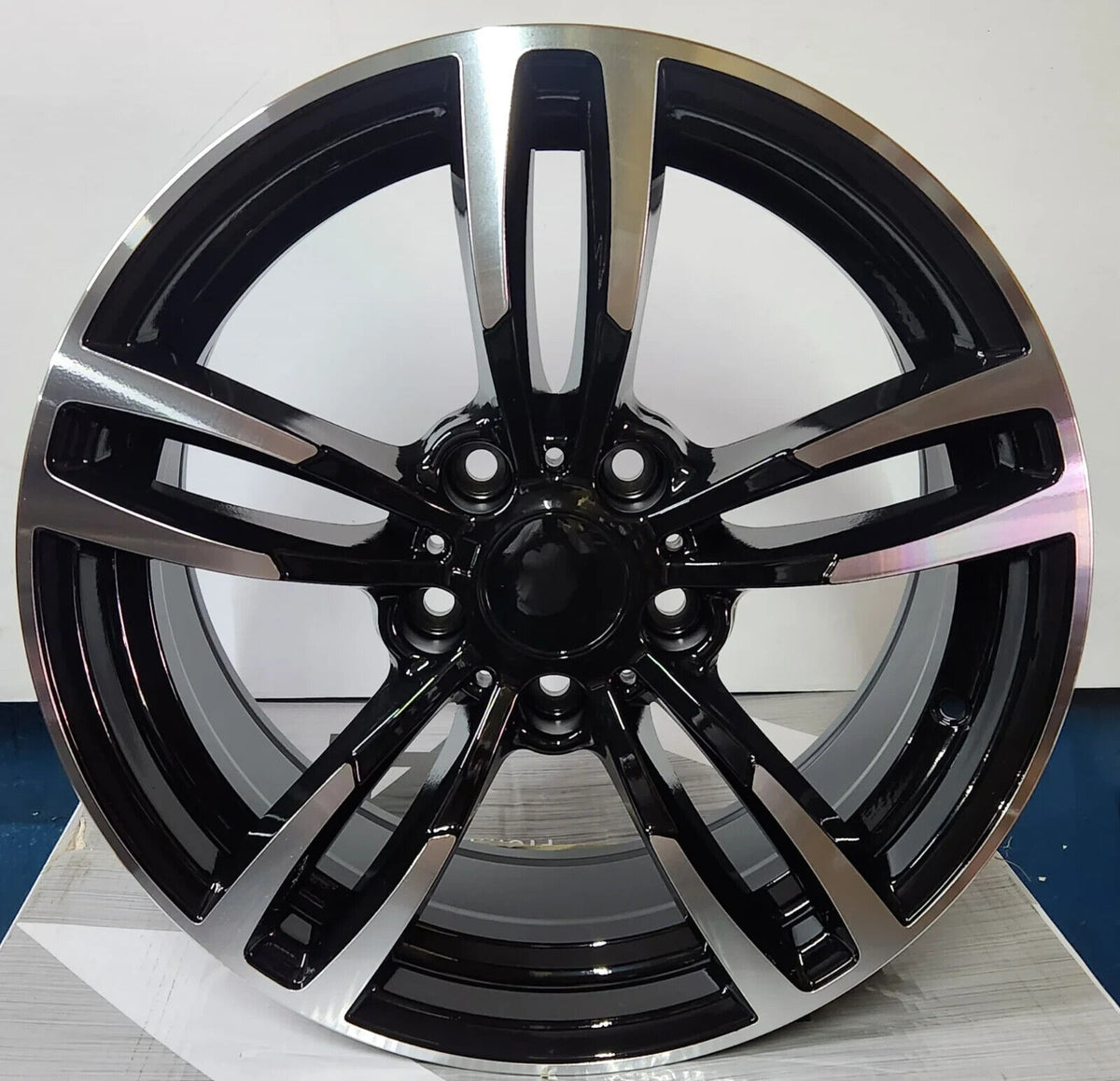 17" IPW SPLIT SPOKE WHEELS RIMS SET OF 4 5x120 17x8 +35 FIT BMW 325 32 ...