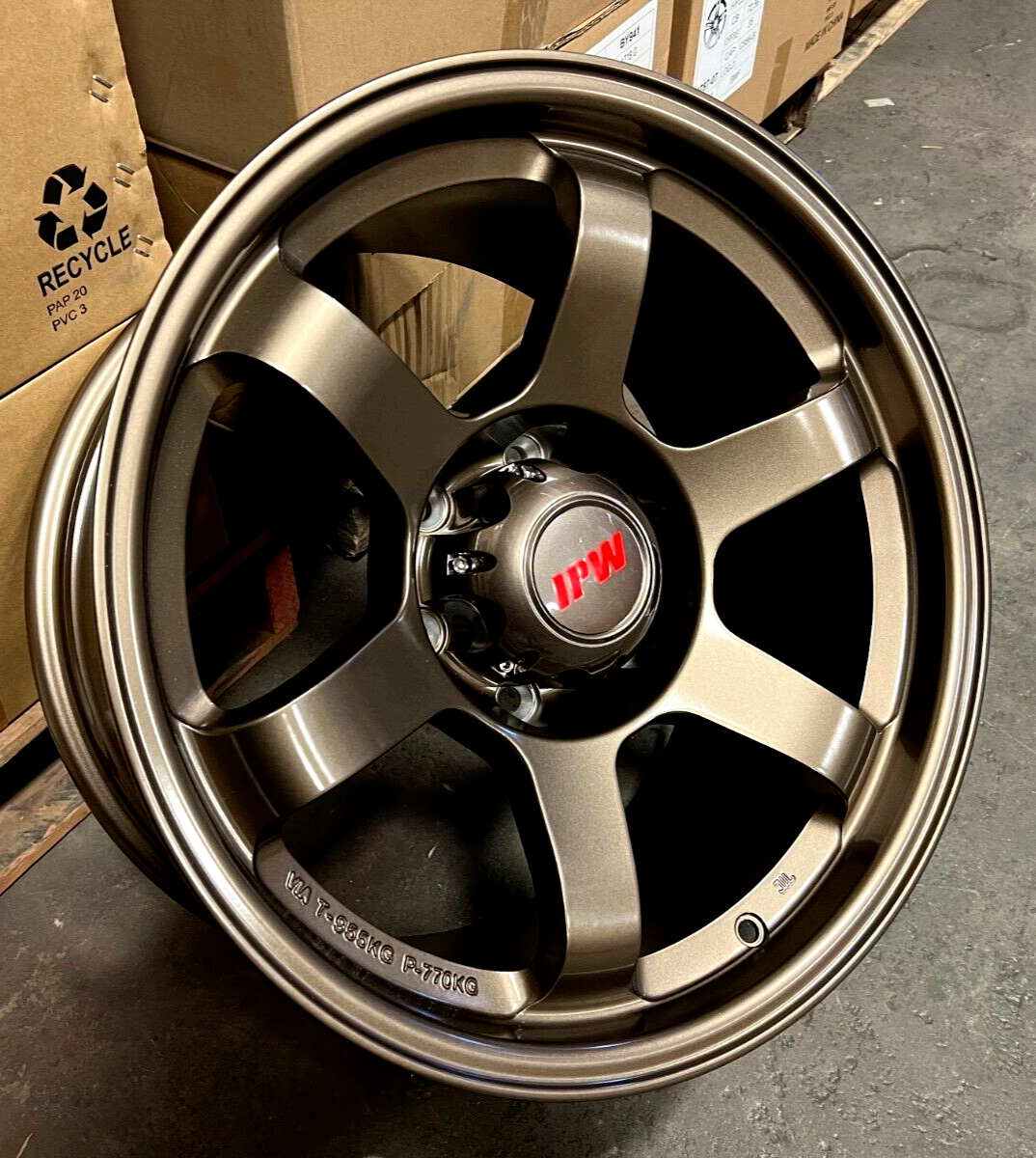 18" TE37 Style Wheels For Toyota 4Runner Tacoma FJ 18x8 6x139 +0 Bronz ...