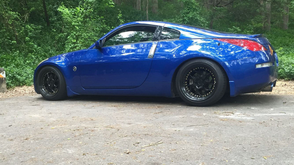 18" Aodhan DS01 Wheels 18x9.5 / 18x10.5 5x114.3 +15 Gloss Black Rims S ...