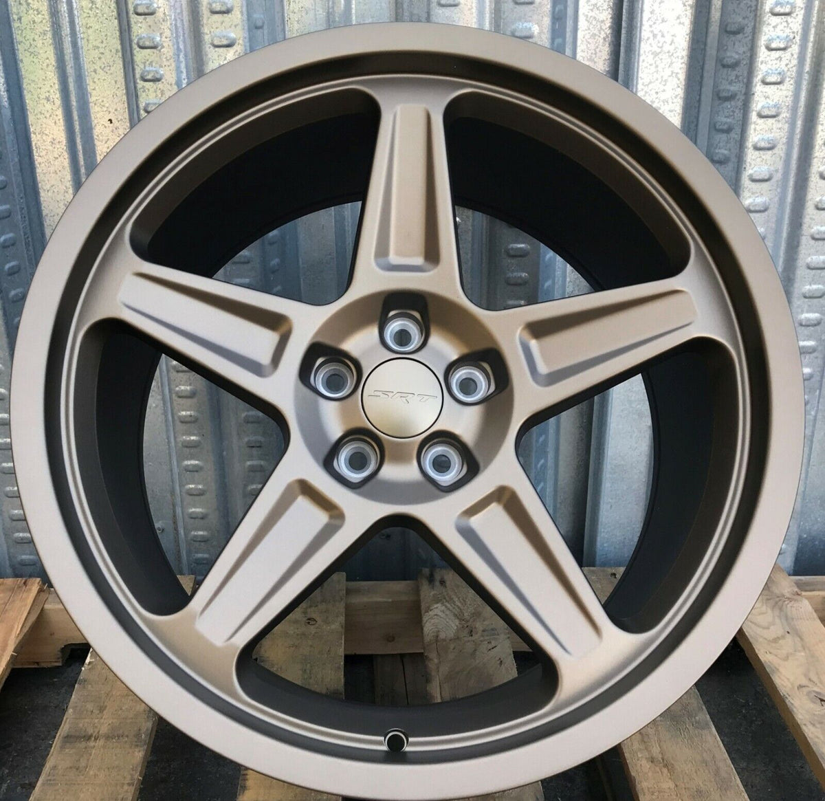 20 Inch Bronze Demon Style Wheels 20x9.5 / 20x10.5 Fit Dodge Charger C ...