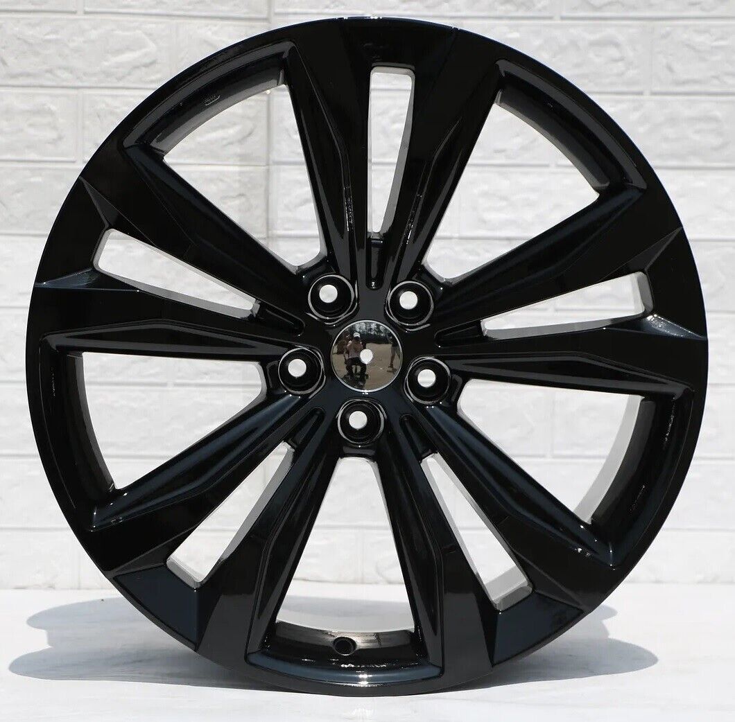 20" Gloss Black Wheels For Lexus RX350 RX450 RAV4 20X8 +30 5X114.3 Rim ...
