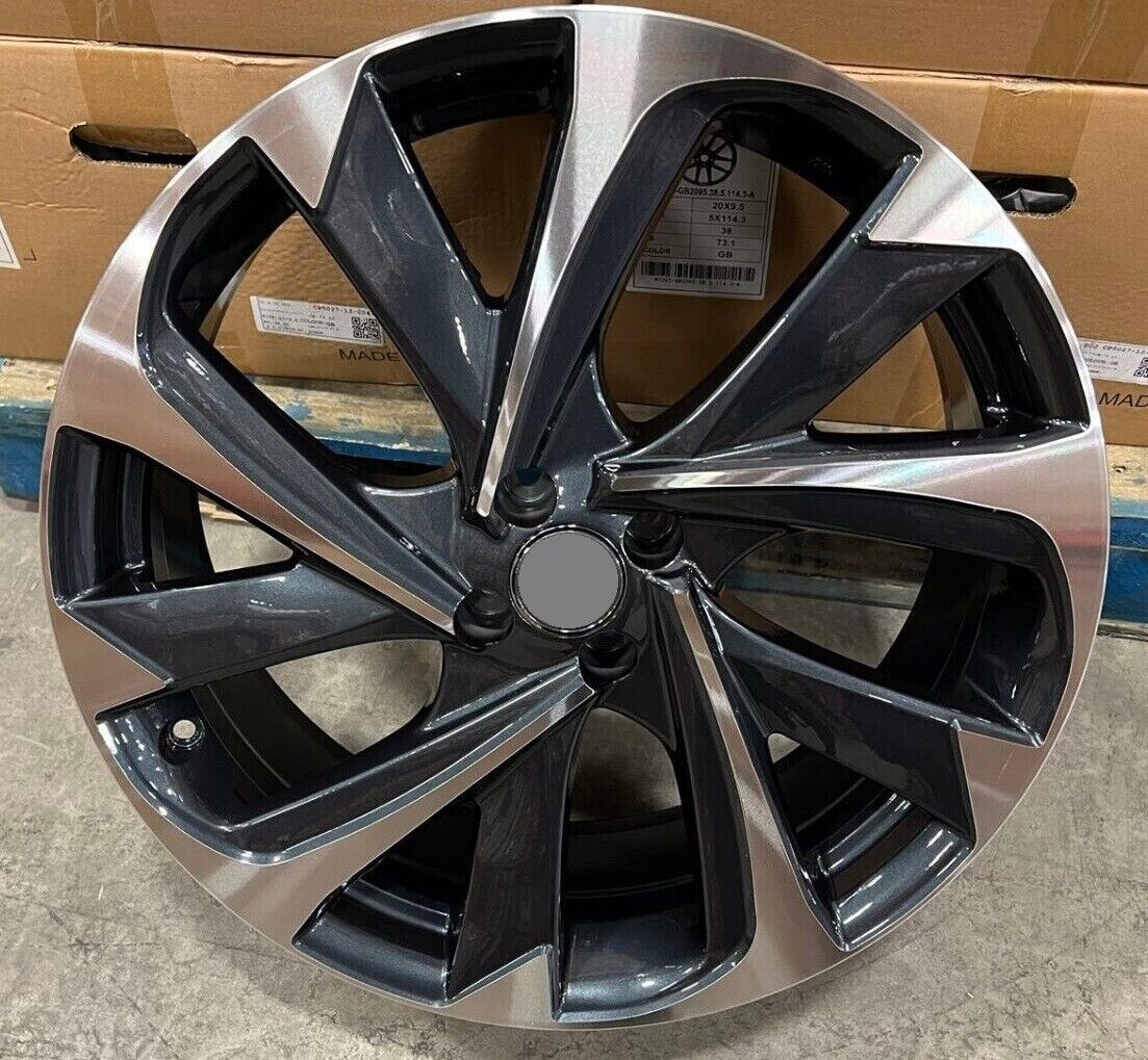 20" Wheels For Toyota Corolla Camry Celica Matrix 20x7.5 5x100 +35 CB5 ...