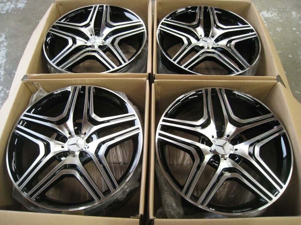 22x10 Wheels For Mercedes G500 G550 G55 G63 Wagon 22" 5x130 ET48 Rims ...
