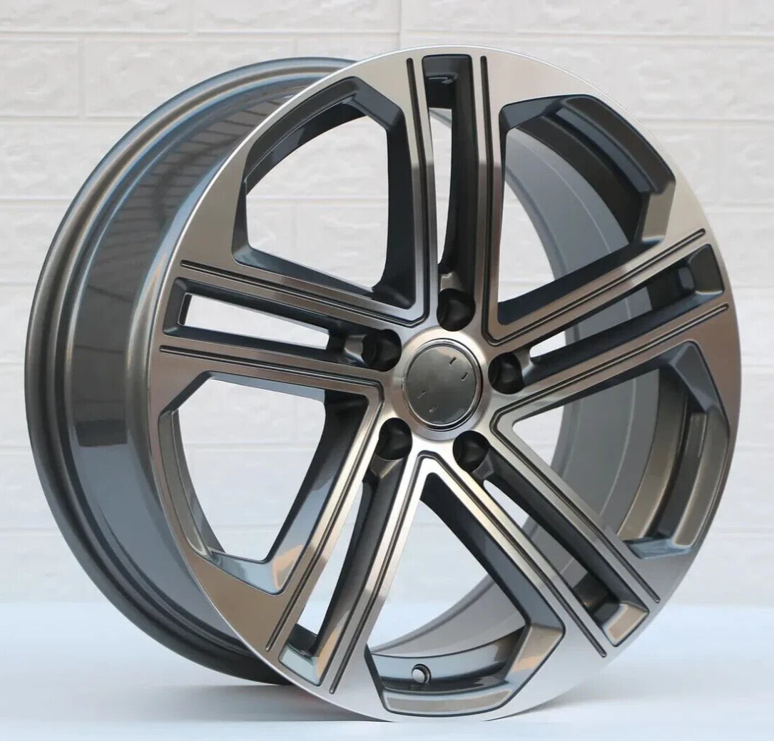 18" Wheels For Audi TT Q3 A3 A4 A5 S4 S5 18x8 5x112 +35 Rims Set 4 ...