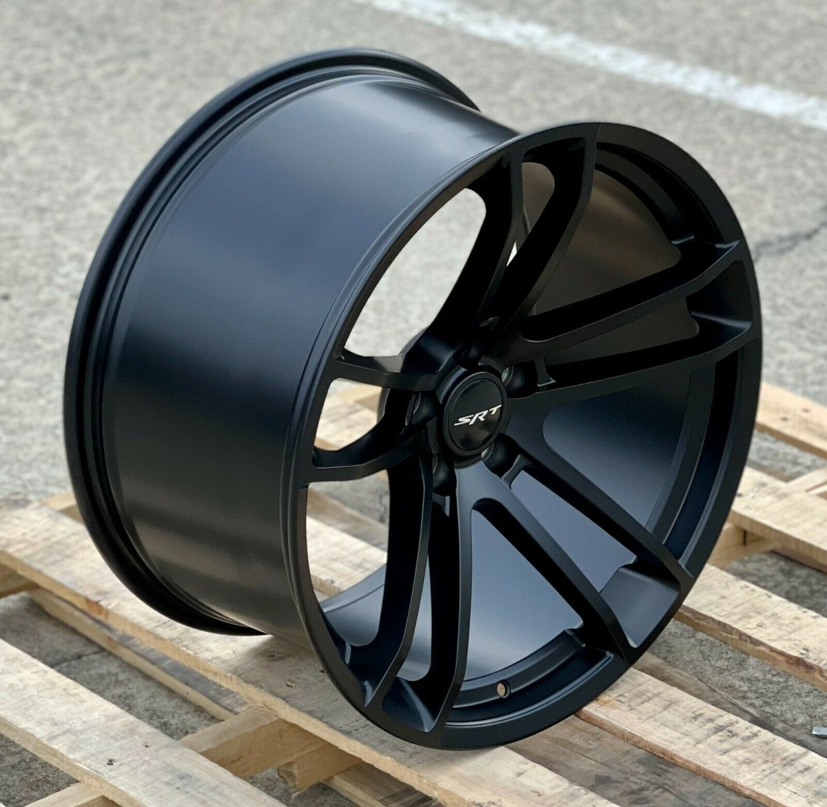 20x11 Wheels Fit Wide Body Dodge Challenger Charger Scat Hellcat SRT S ...