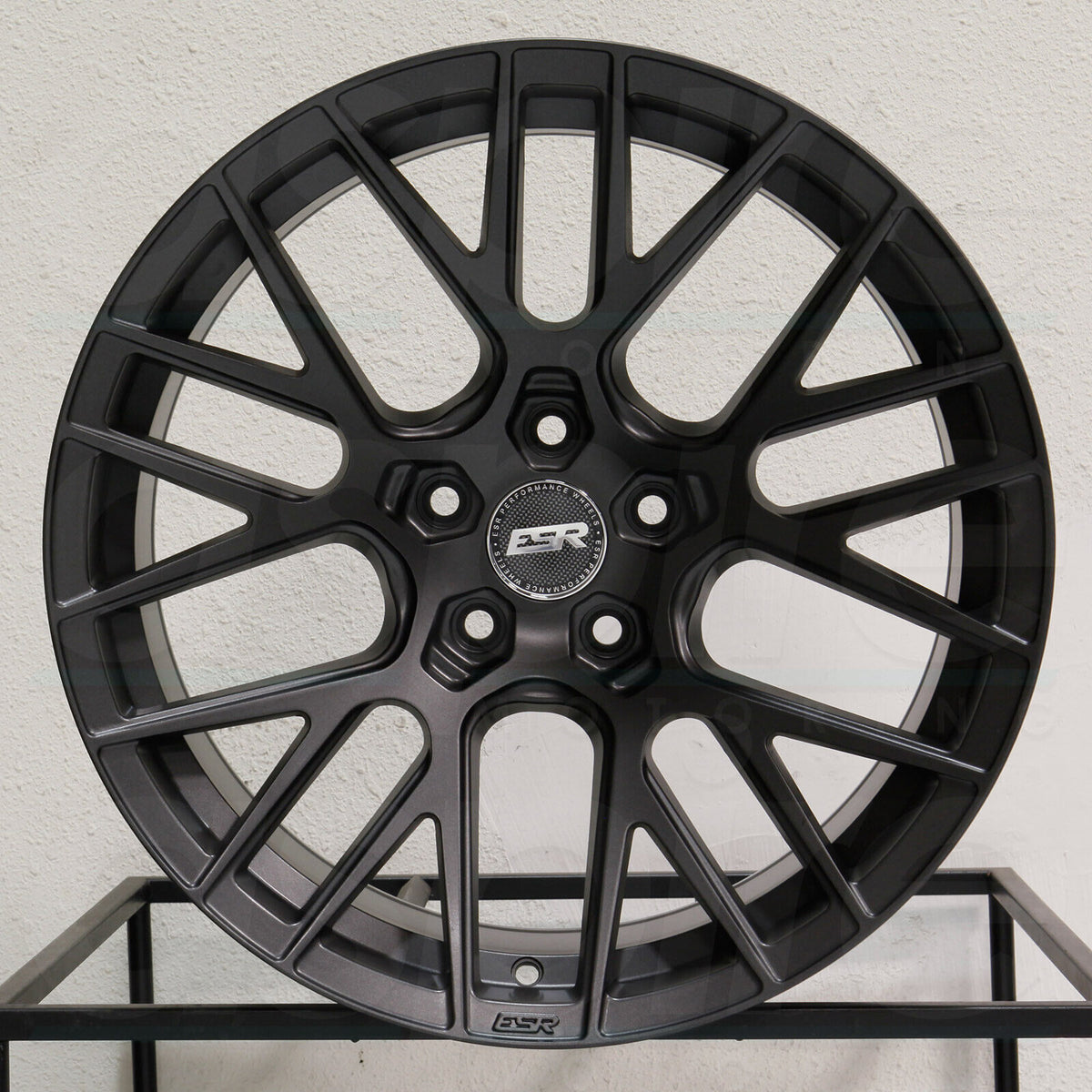 ESR RF11 20x10.5 5x114.3 25 Graphite Wheels(4) 73.1 20" inch Rims ...