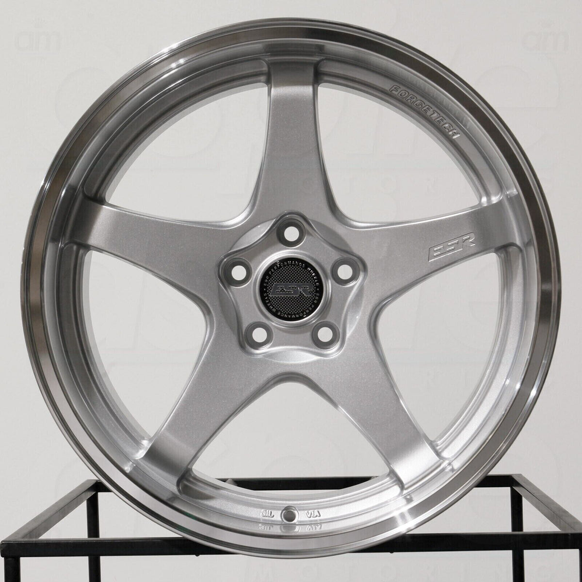 ESR AP5 19x8.5 5x120 30 Silver Wheels(4) 72.56 19" inch Rims New ...