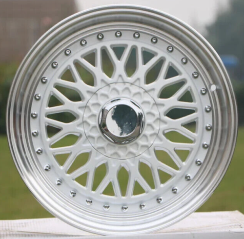20" Wheels 20x8.5 / 20x9.5 5x112 +35 Staggered White RS Style Rims Set ...