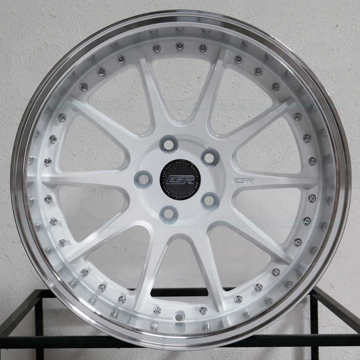 ESR CS12 19x10.5 5x114.3 22 White Wheels(4) 72.56 19" inch Rims ...