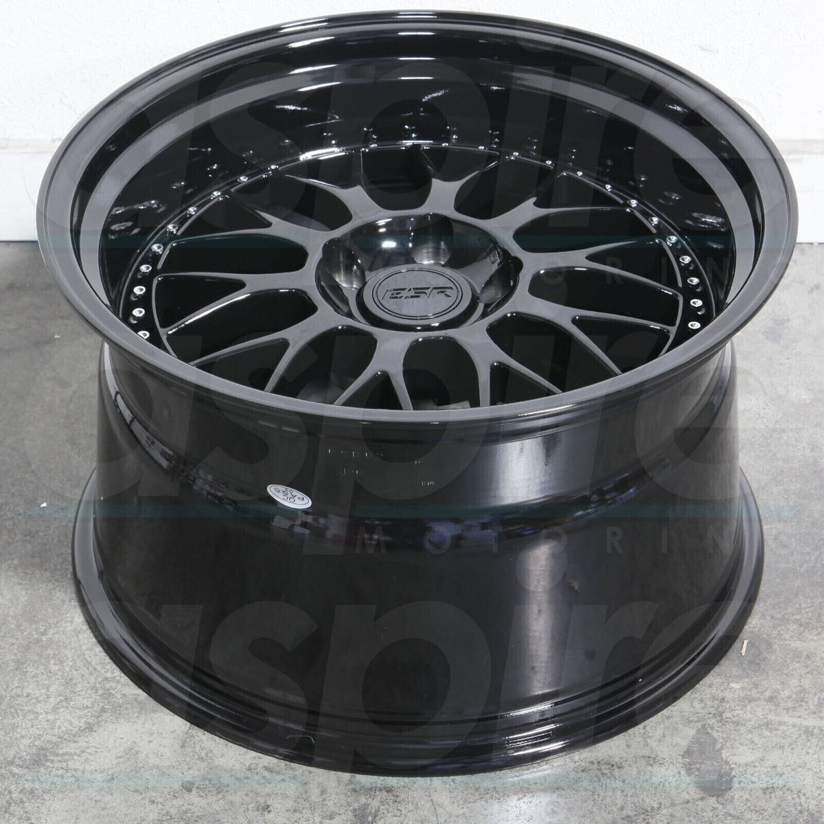 19" ESR SR01 Gloss Black Wheels 19x10.5 +22 5x114.3 Deep Dish Rims Set ...