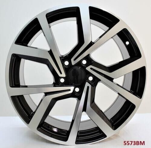 19" Wheels Fits VW Tiguan Golf GTI Passat Jetta Beetle CC 19x7.5 5x112 ...