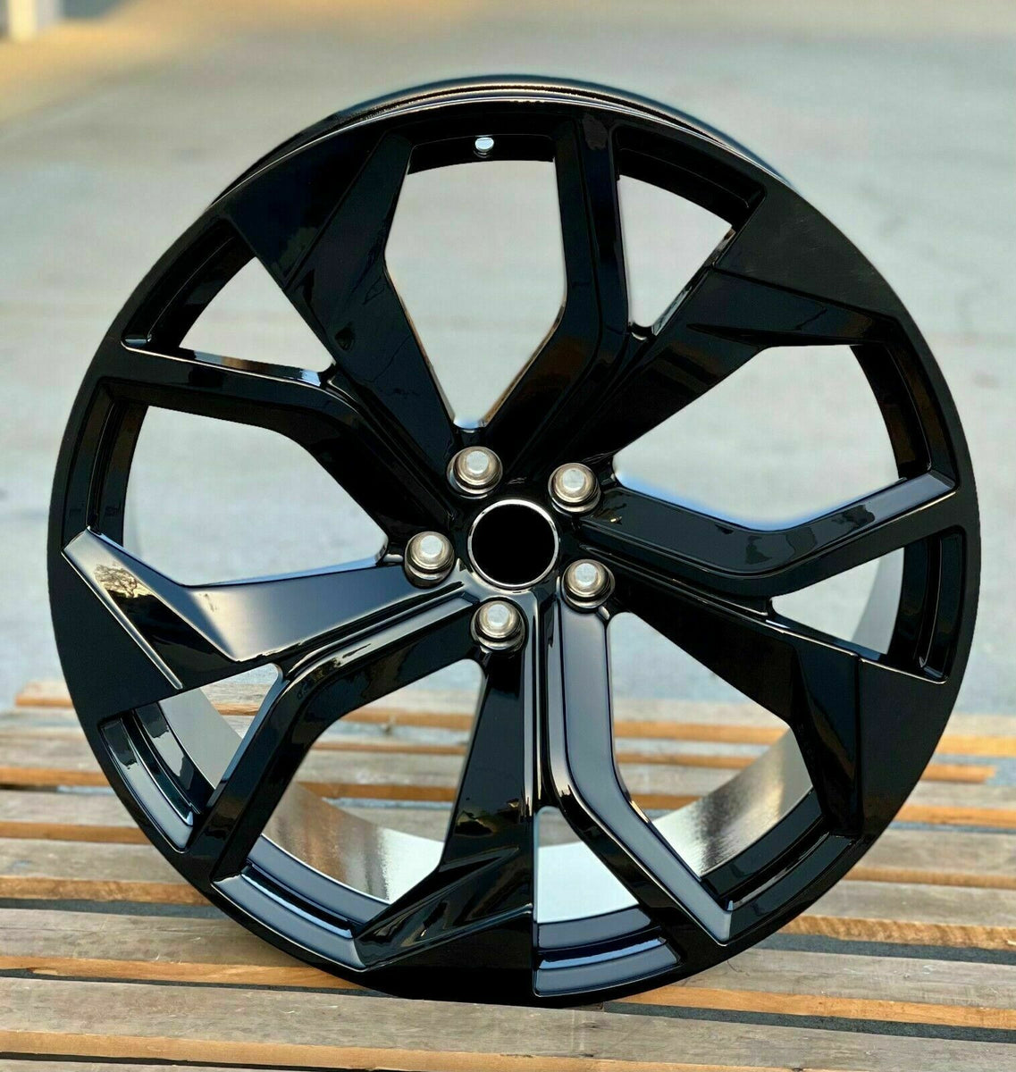 20X9 Wheels Foe Audi A4 A5 A6 A7 A8 S4 S5 Quattro TDI 20" Black Rims S ...