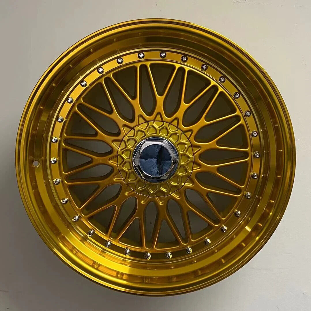 20" Wheels For Lexus 20x8.5/20x9.5 5x120/5x114.3 +35 Staggered Gold RS ...