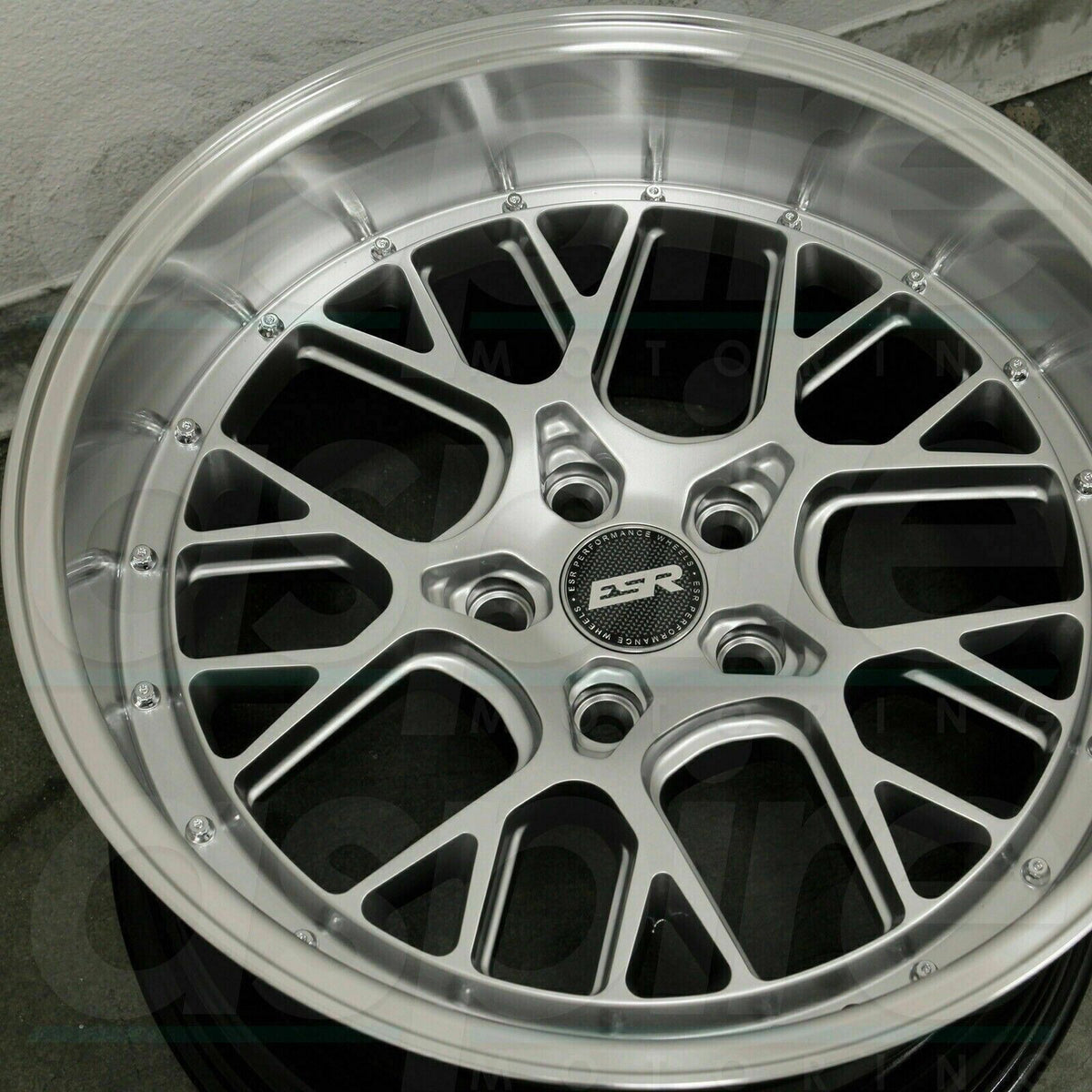 19" ESR CS11 Gloss Black Wheels 19x10.5 +22 5x120 Rims Set 4 ...