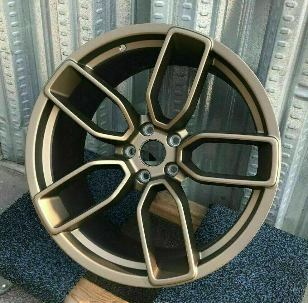4 Wheels For Dodge Hellcat Bronze 20x9.5 20x10.5 Challenger Charger SR ...