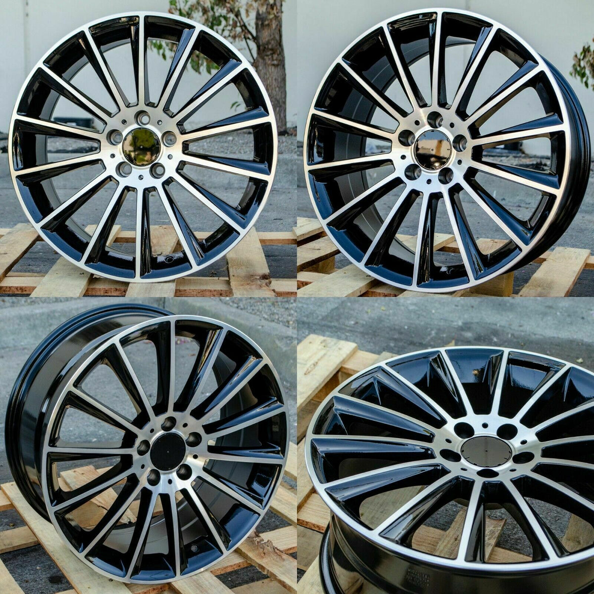 20" Wheels Fit Mercedes GLC300 GLC350 GLE350 GLE400 20X8.5 +35 5X112 R ...