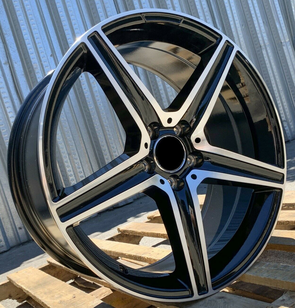 18" Wheels 18x8 / 18x9 Fit Mercedes S430 S500 E320 E500 CLK SLK CL Rim ...